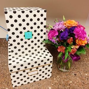 kate spade | Storage & Organization | Kate Spade Storage Box Pair ...